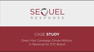 SeQuel Response Reviews | View Portfolios | DesignRush