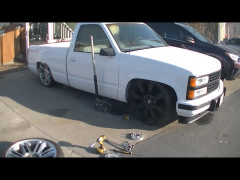 Obs chevy 1990 6 lug conversion, wheel fitment problem