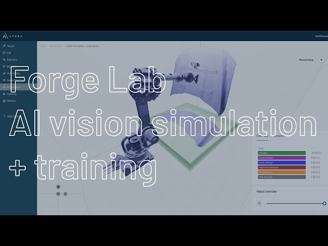 Forge Lab: AI-powered simulation and training for vision-guided robotics
