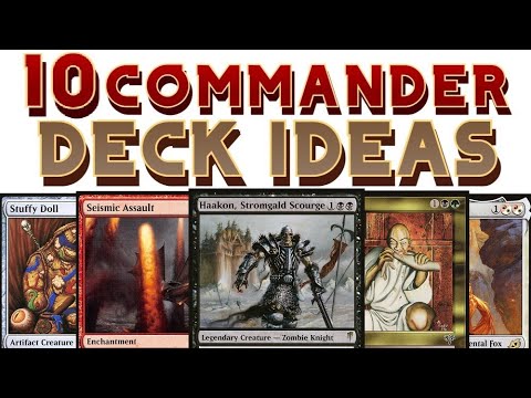 EDH Deckbuilding - 10 UNIQUE COMMANDER DECK IDEAS - EDHREC