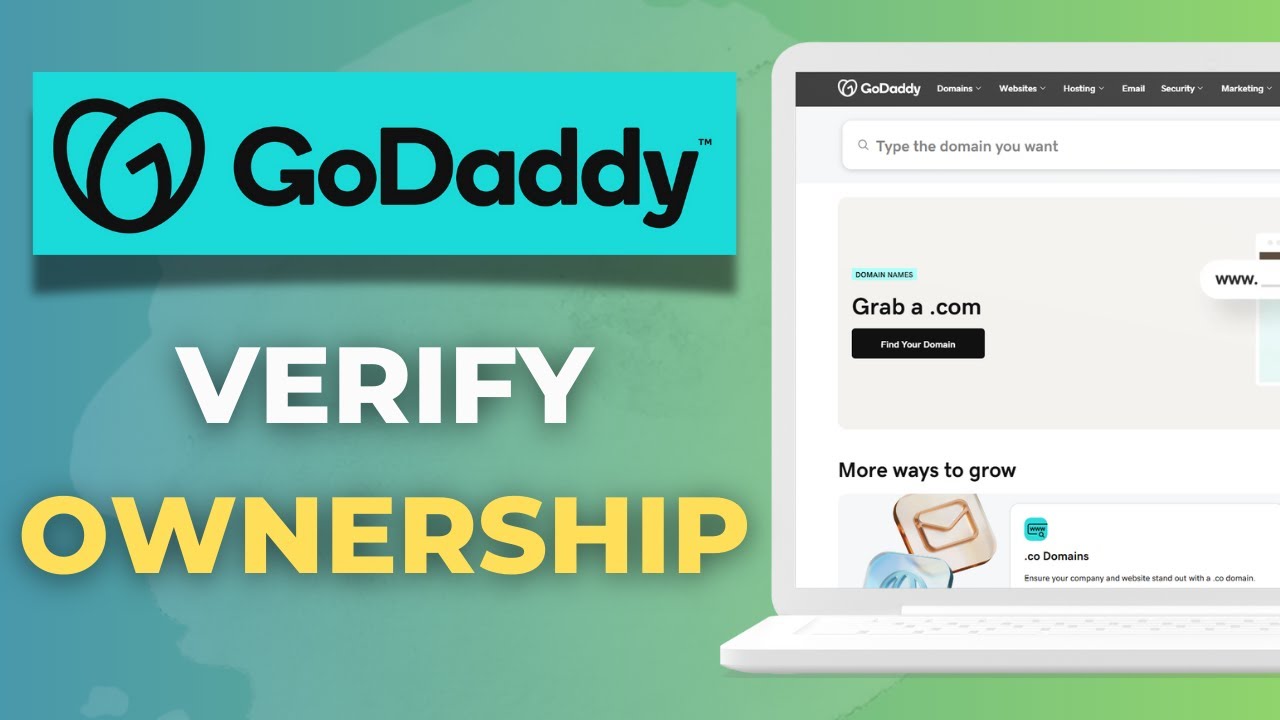 ✅ How to Verify Domain Ownership on GoDaddy (Step-by-Step 2025 Tutorial)