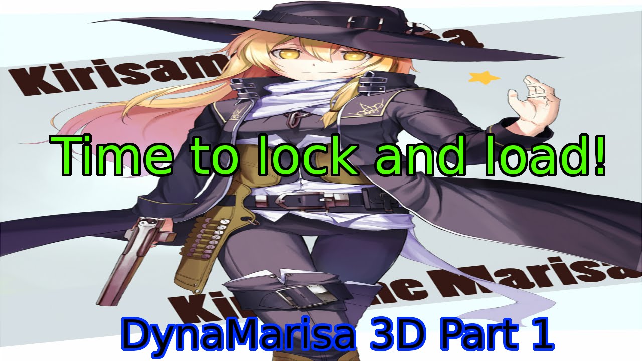 Touhou - DynaMarisa 3D Part 1 (Someone's library got an upgrade)