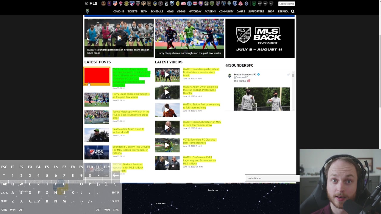 Scraping data from the web with Python - Demonstration