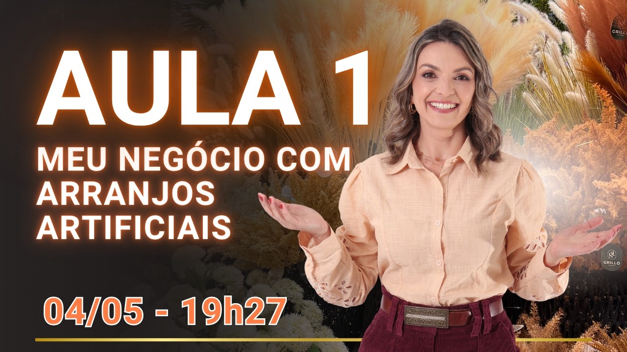 Aula 1   Meu Negócio Com Arranjos Artificiais