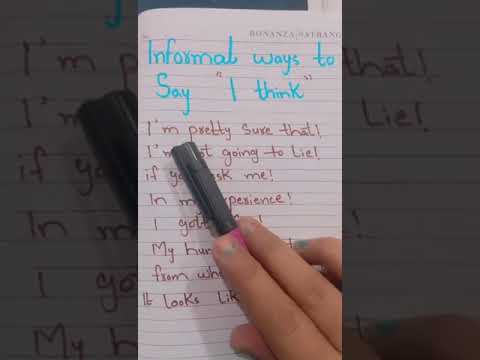 Language Power-ups: Boosting Your Expression with Synonyms for 'I Think'