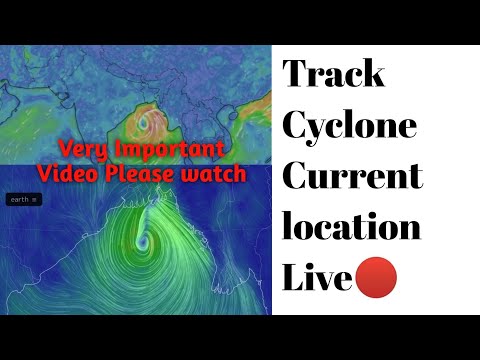 how to check cyclone in google map || how to track cyclone live || #important