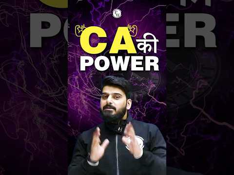 CA Ki Power 💪🏻 #PW #Shorts #PowerOfCA