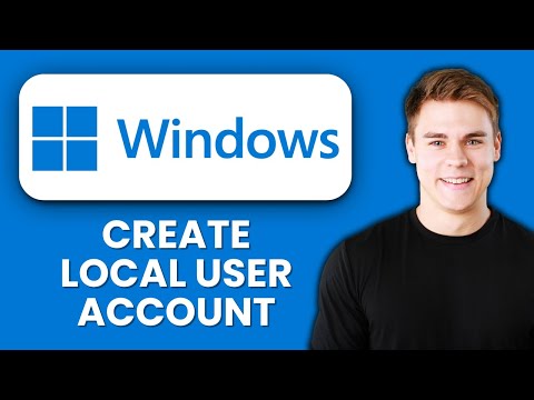 NEW! How to Create a Local User Account in Windows (2025) 👤 | Step-by-Step Without Microsoft Account