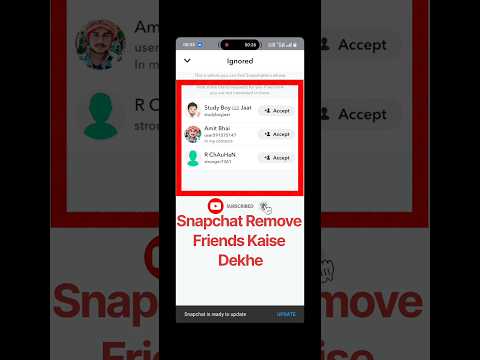 Snapchat Par Remove Friends Wapas Kaise Laye | How To Get Back a Removed Friends On Snapchat #shorts