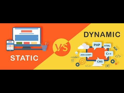 Static Website vs Dynamic Website: What Is the Difference? for beginners and professionals