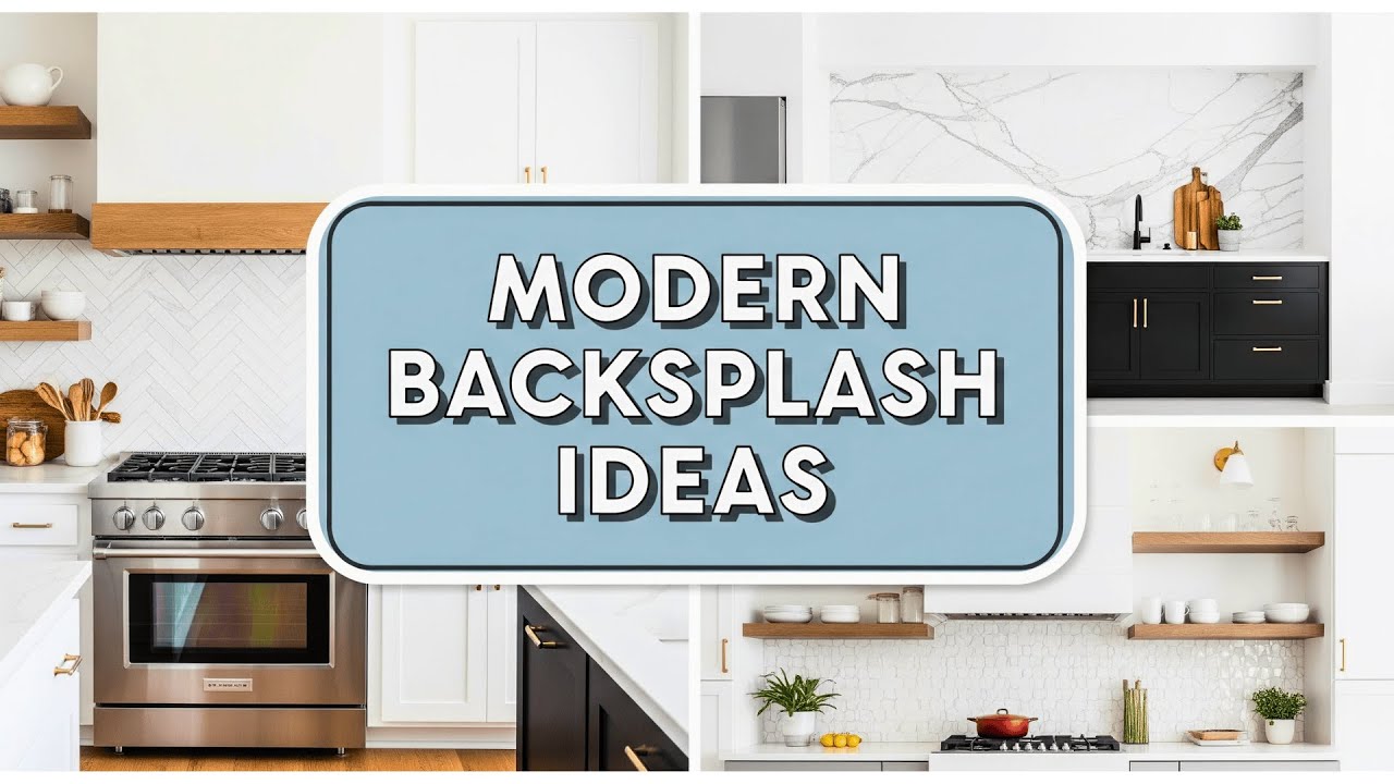 Beautiful & Functional Backsplash Ideas for Modern Kitchens