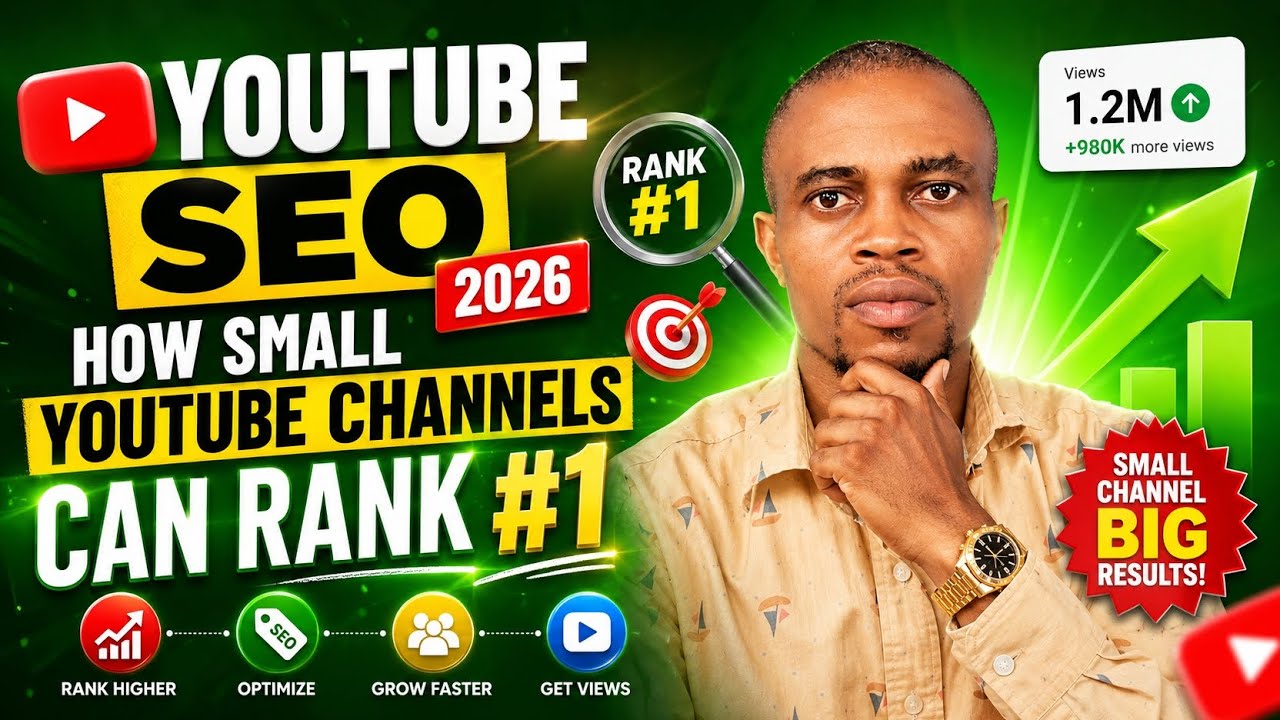 YouTube SEO For 2026: How Small YouTube Channels Can Rank #1.