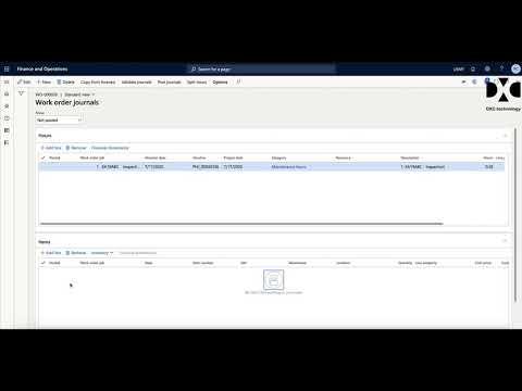 Asset Management - Maintenance Plans Execution