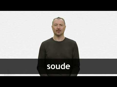 English Translation of “SOUDE” | Collins French-English Dictionary