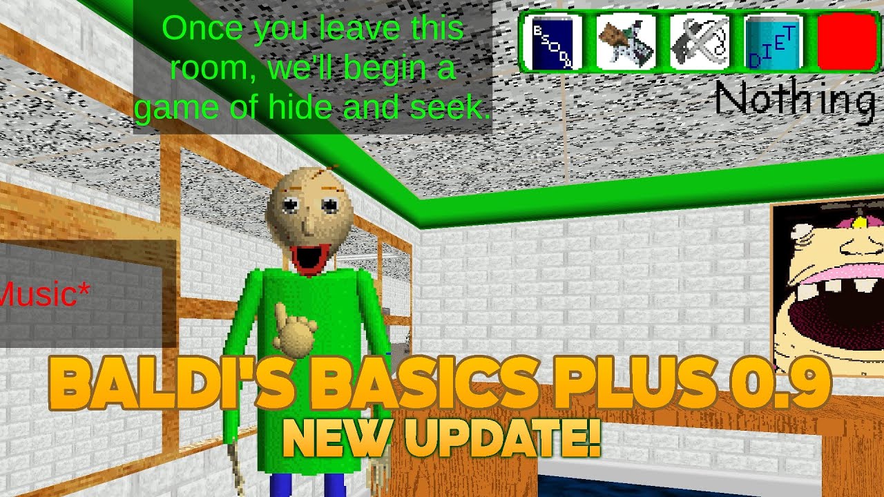 New Tutorial Stuff & More! | Baldi's Basics Plus 0.9 UPDATE (Official)