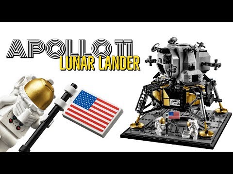 Official Images! LEGO Apollo 11 Lunar Lander Set 10266