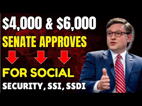 SENATE APPROVES \$4,000 & \$6,000 FOR SOCIAL SECURITY, SSI, SSDI SENIORS – SSI RESTORATION!