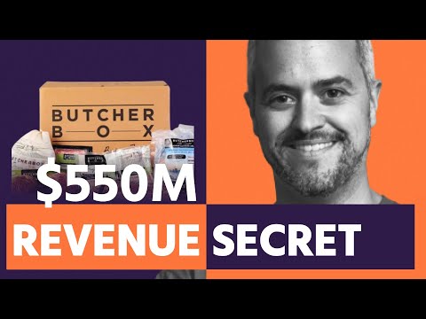 Scaling to $550M Revenue with Zero External Investment⚡The ButcherBox Success Story