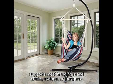 Sorbus Hammock Chair Stand for Hanging Chairs, Swings, Loungers, 330 Pound Capacity
