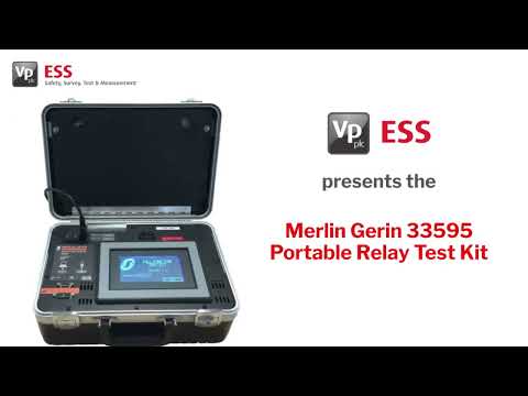 Merlin Gerin 33595 NT Portable Relay Test Kit
