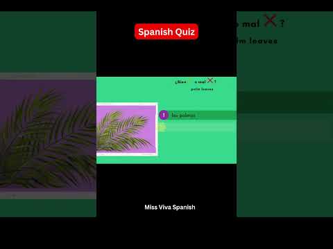 Easter vocabulary in Spanish language