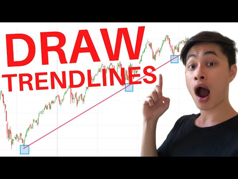 How Do You Draw A Trend Line On A Stock Chart (Trend Lines for Beginners)