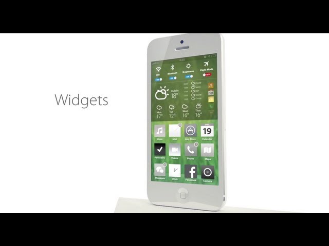 iOS 7 concept shows that change is good - PhoneArena