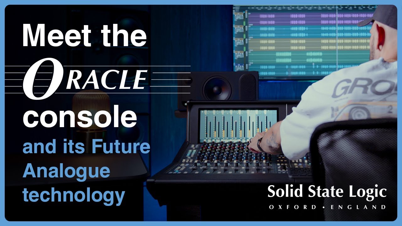 Meet the Oracle — Solid State Logic’s Future Analogue Console