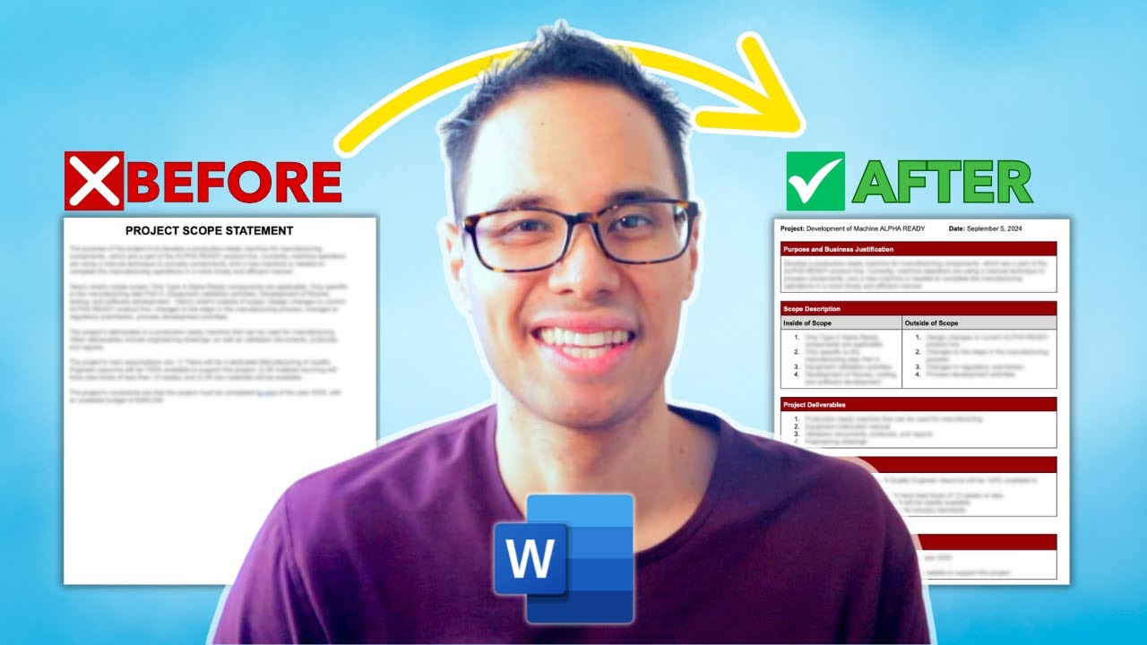 Writing a Project Scope Statement in 10 Minutes! (FREE Template!)
