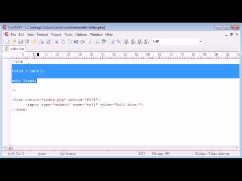 Beginner PHP Tutorial - 60 - Random Number Generation