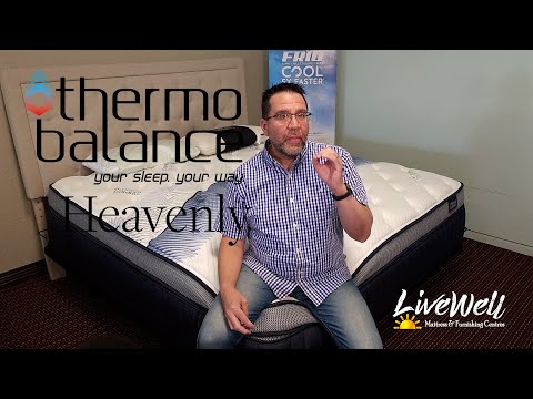 Experience Cloud-Like Comfort: Introducing the Thermobalance Heavenly Plush Mattress!
