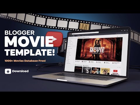 Blogger Movie Template + 1000 Movies Database | Free Download!