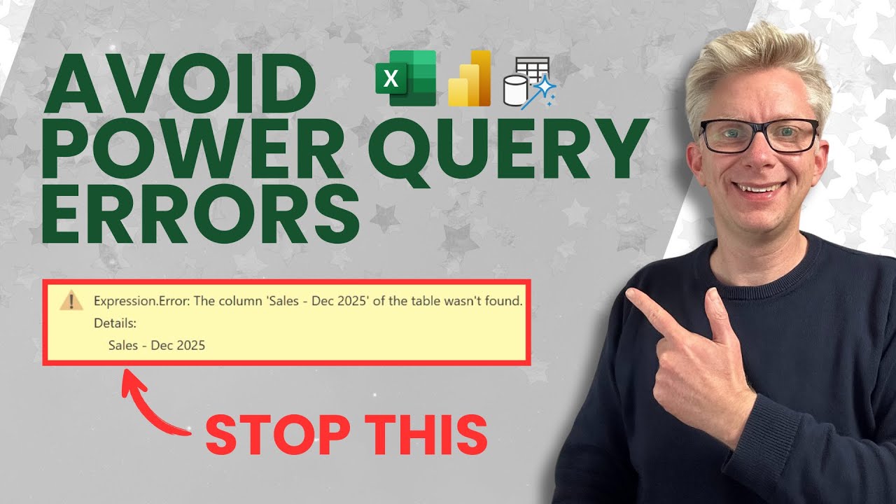 Power Query: Prevent Column Name Errors