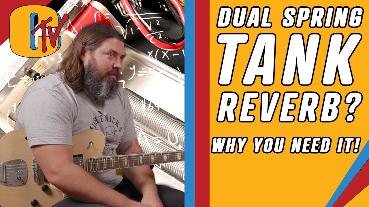 A Tube Driven DUAL Spring tank reverb unit for Guitar and much More!