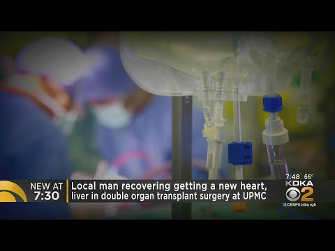 Carnegie man receives second chance at life after double organ transplant at UPMC