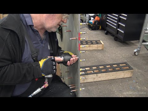 Video 103 Restoration of Lancaster NX611 Year 4.. EK New Trailing Edge Casting for Wingtip