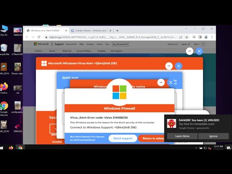 Microsoft-Windows-Virus-Alert +1(844)548 2182 scam removal.