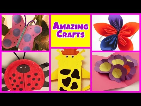 Amazing Arts and Crafts Collection | Easy DIY Tutorials | Kids Home ...