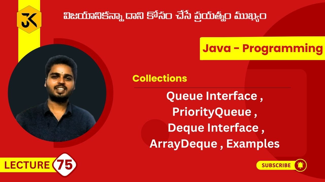 75 | Collections | Queue Interface | PriorityQueue | Deque Interface | ArrayDeque | Examples #java