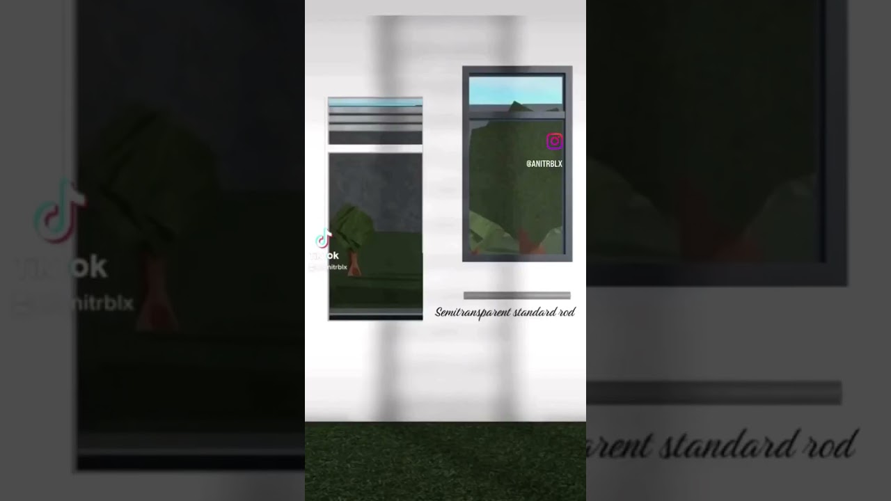 Realistic window blinds #bloxburg #bloxburgbuilds #roblox