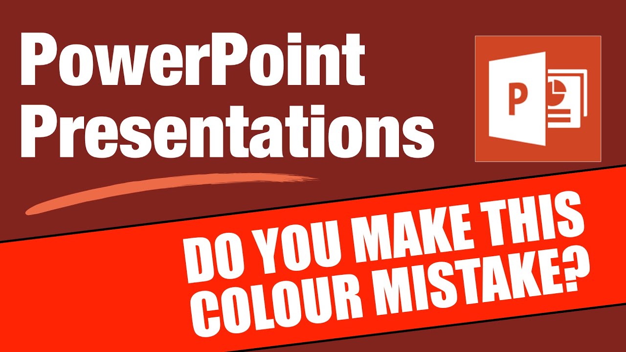 PowerPoint Presentations - Don't Make This Colour Mistake