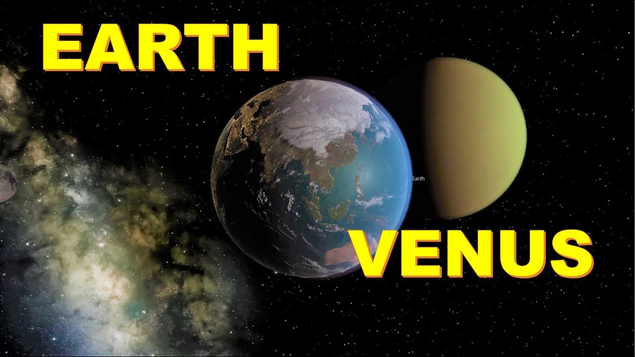 Venus Collides With Earth | Planets Collision