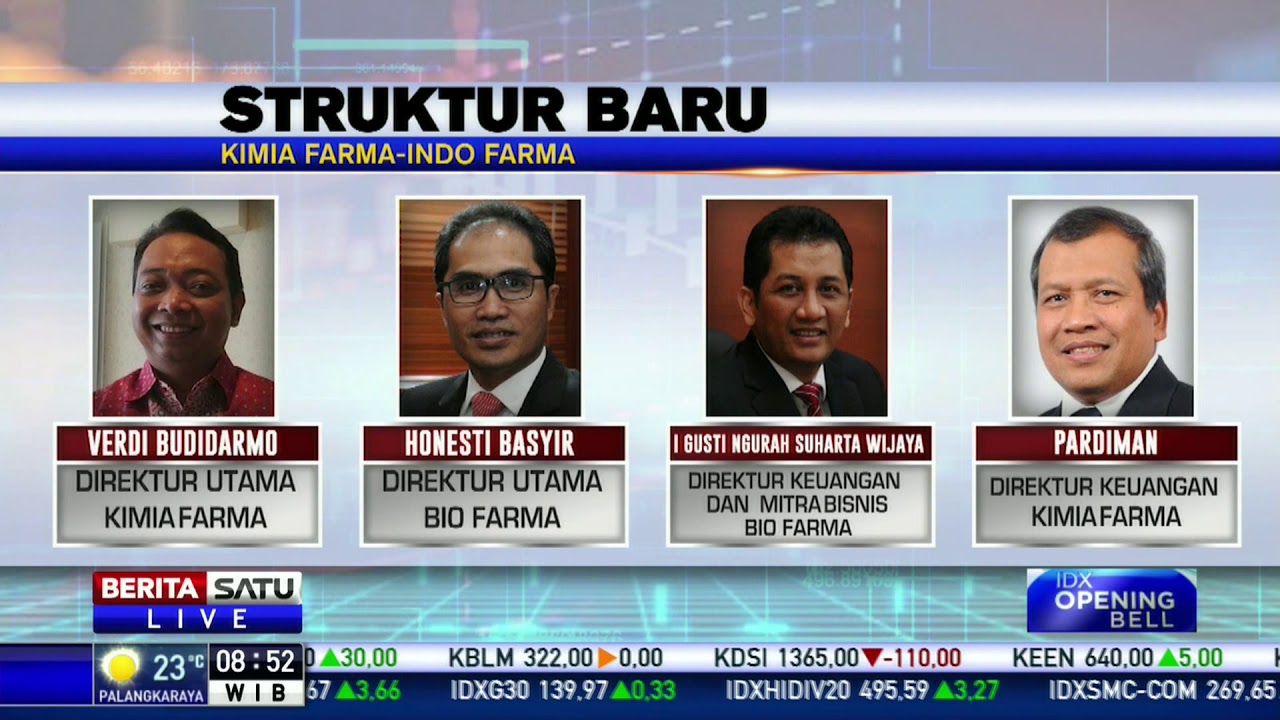 Verdi Budidarmo Diangkat Jadi Dirut Kimia Farma