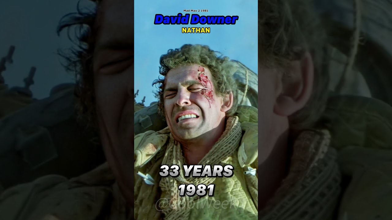 Mad Max 2 Supporting cast before and after #castthenandnow