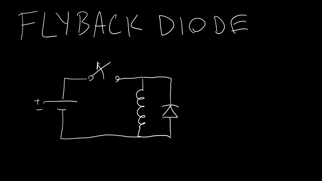 Intro to Circuits 49: Flyback Diodes