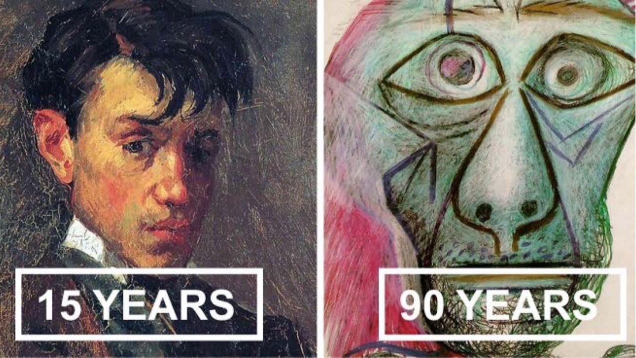 Picasso’s Self-Portraits (1896 to 1972)