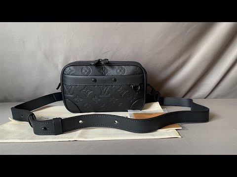Louis Vuitton Alpha Wearable Wallet Monogram Shadow Men Bags M82544 Review & Unboxing From Supkicks