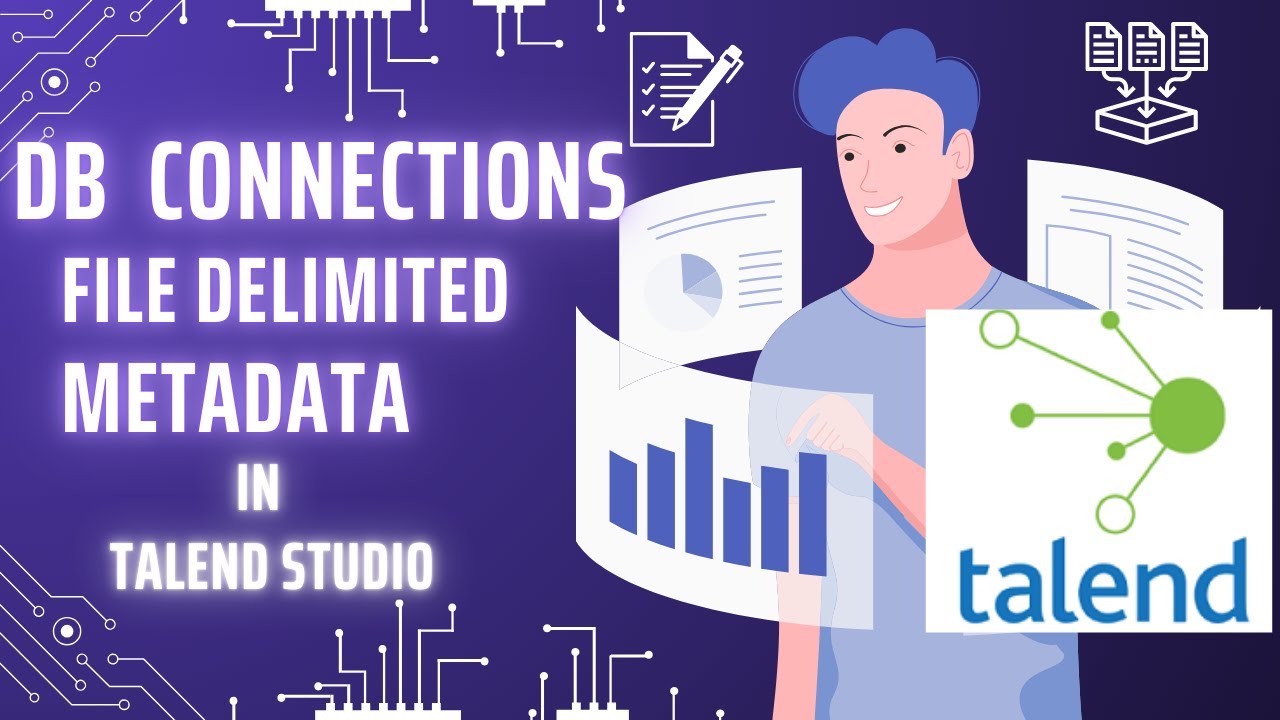 TALEND | Creating DB connections and File delimited metadata in Talend Studio| GUIDE FOR BEGINNERS