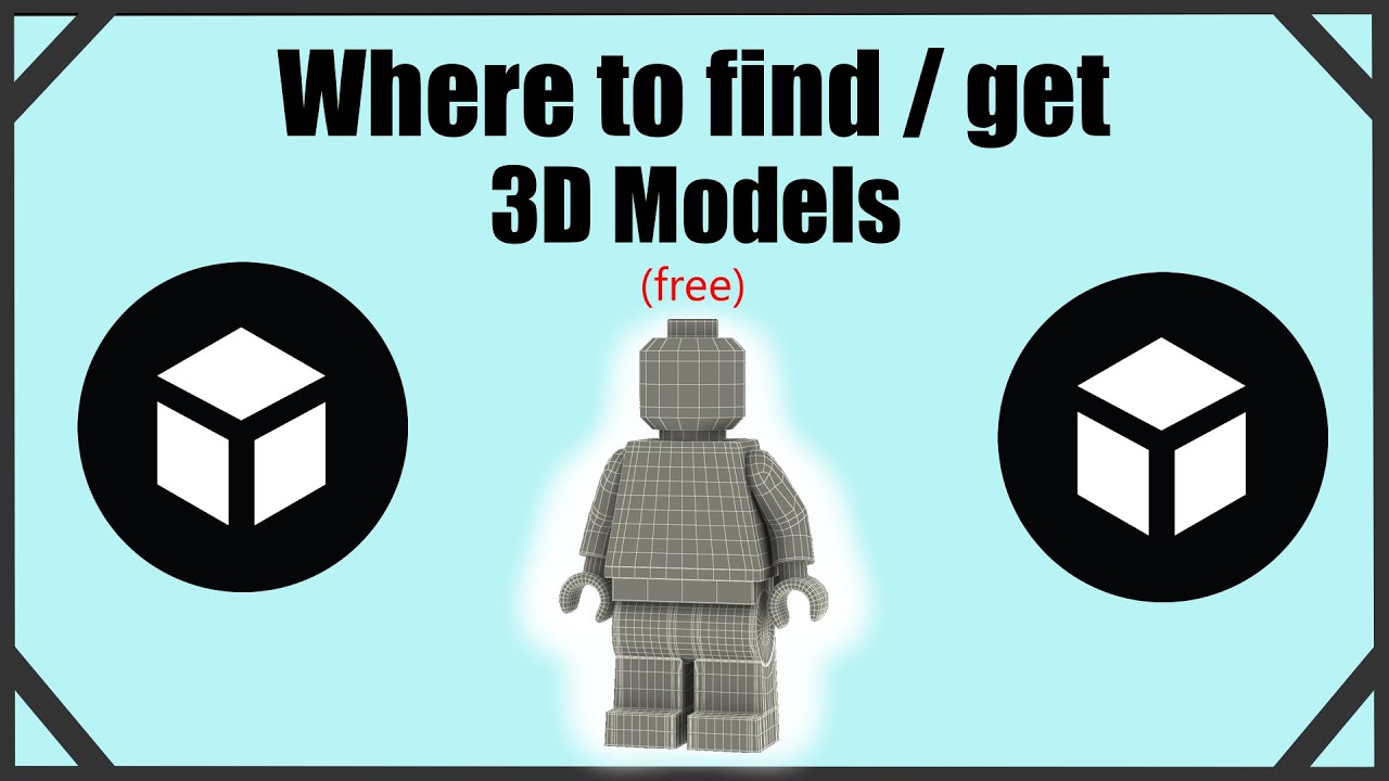 Where to find 3D Models (Sketchfab)