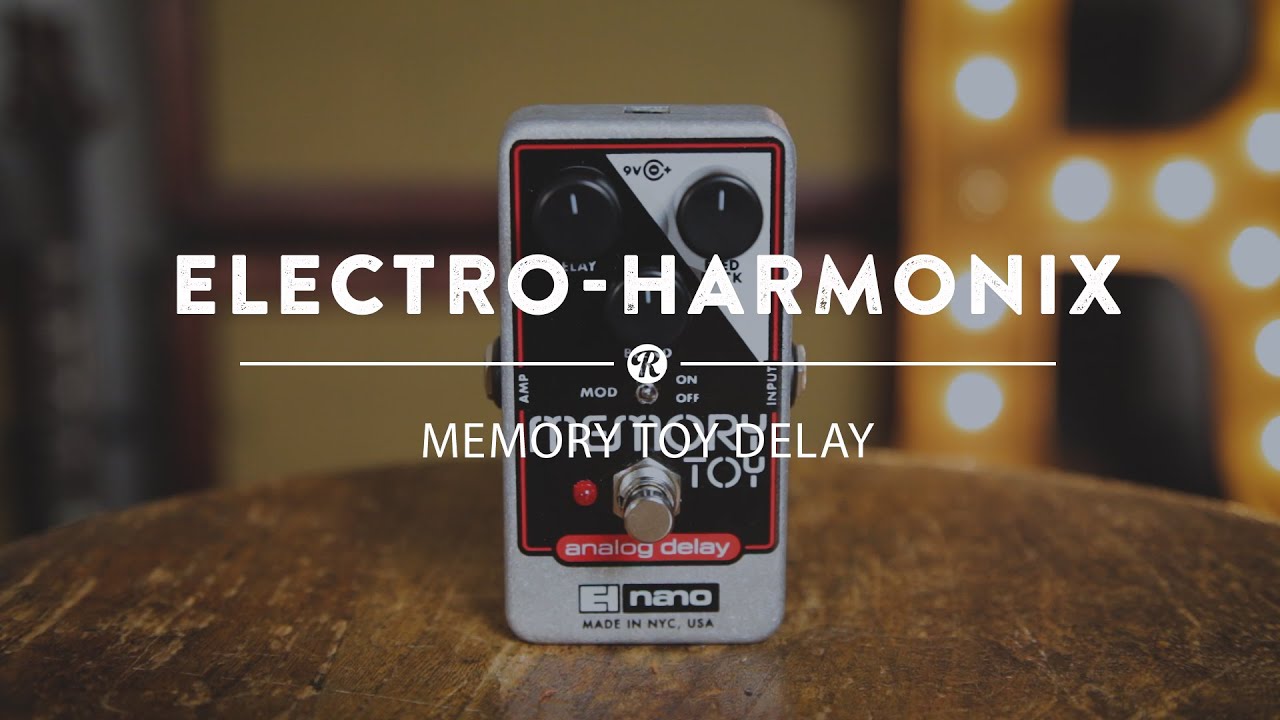 Electro Harmonix Memory Toy Delay | Reverb Demo Video
